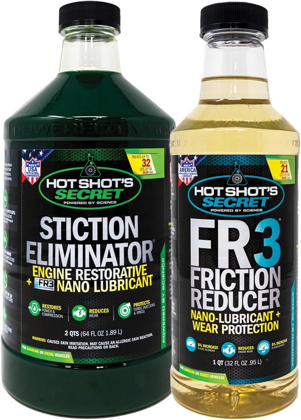 Hot Shot's Secret Signature Series Oil Pack - FR3 Friction Reducer, 32 ...