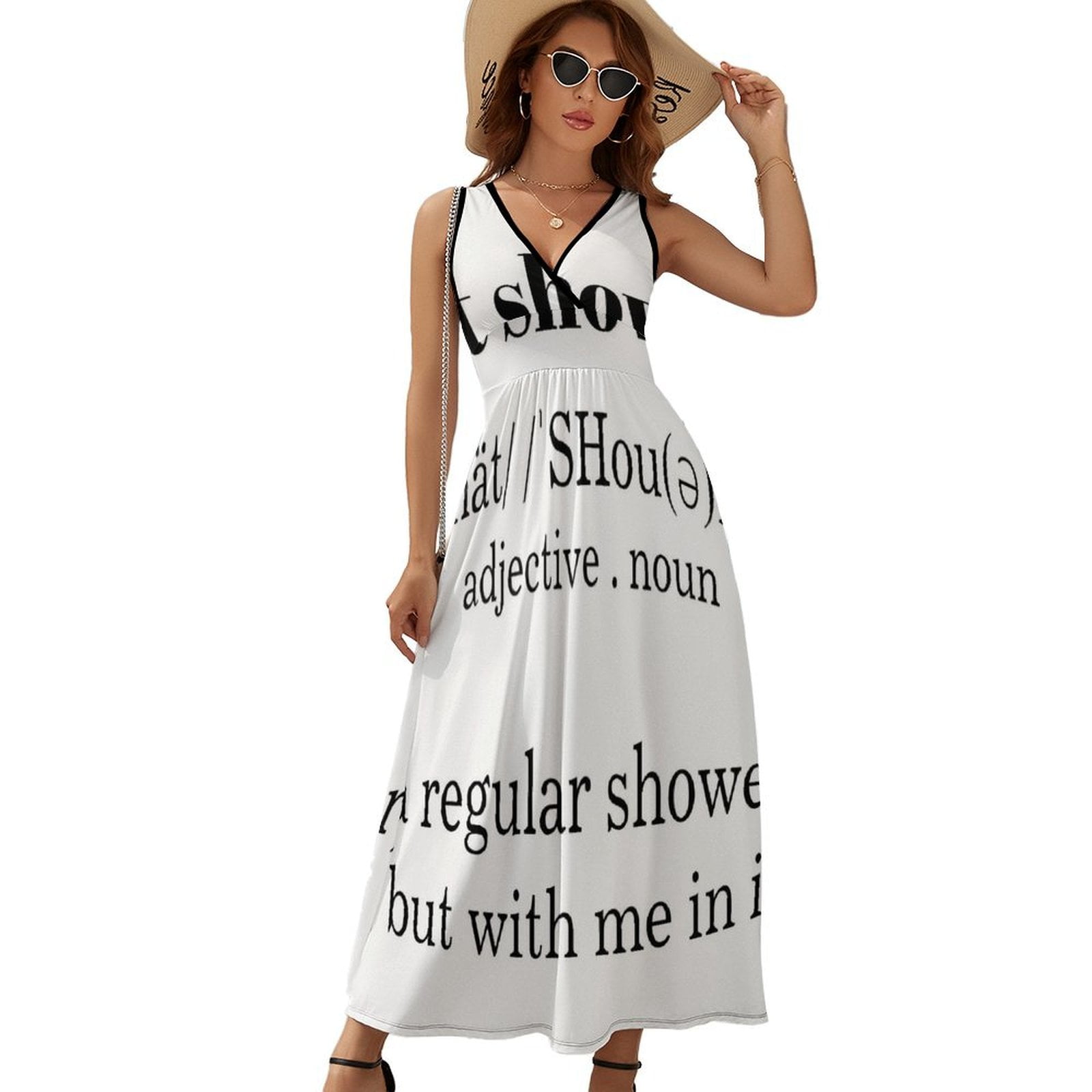Hot Shower Funny Definition Dress Fashion Boho Beach Long Dresses ...