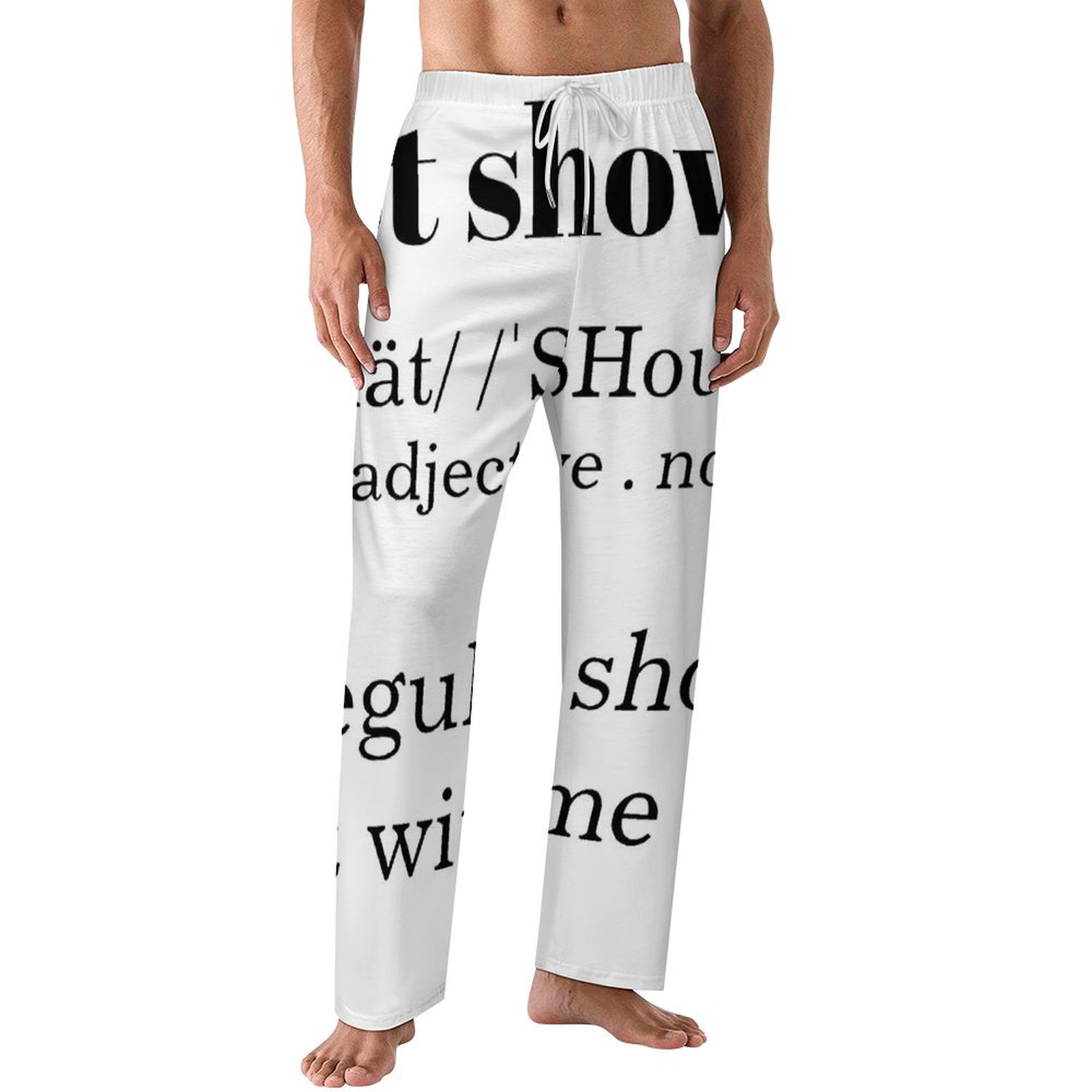 Hot Shower Funny Definition Mens Pajamas Pajama Pants Mens Sleepwear ...