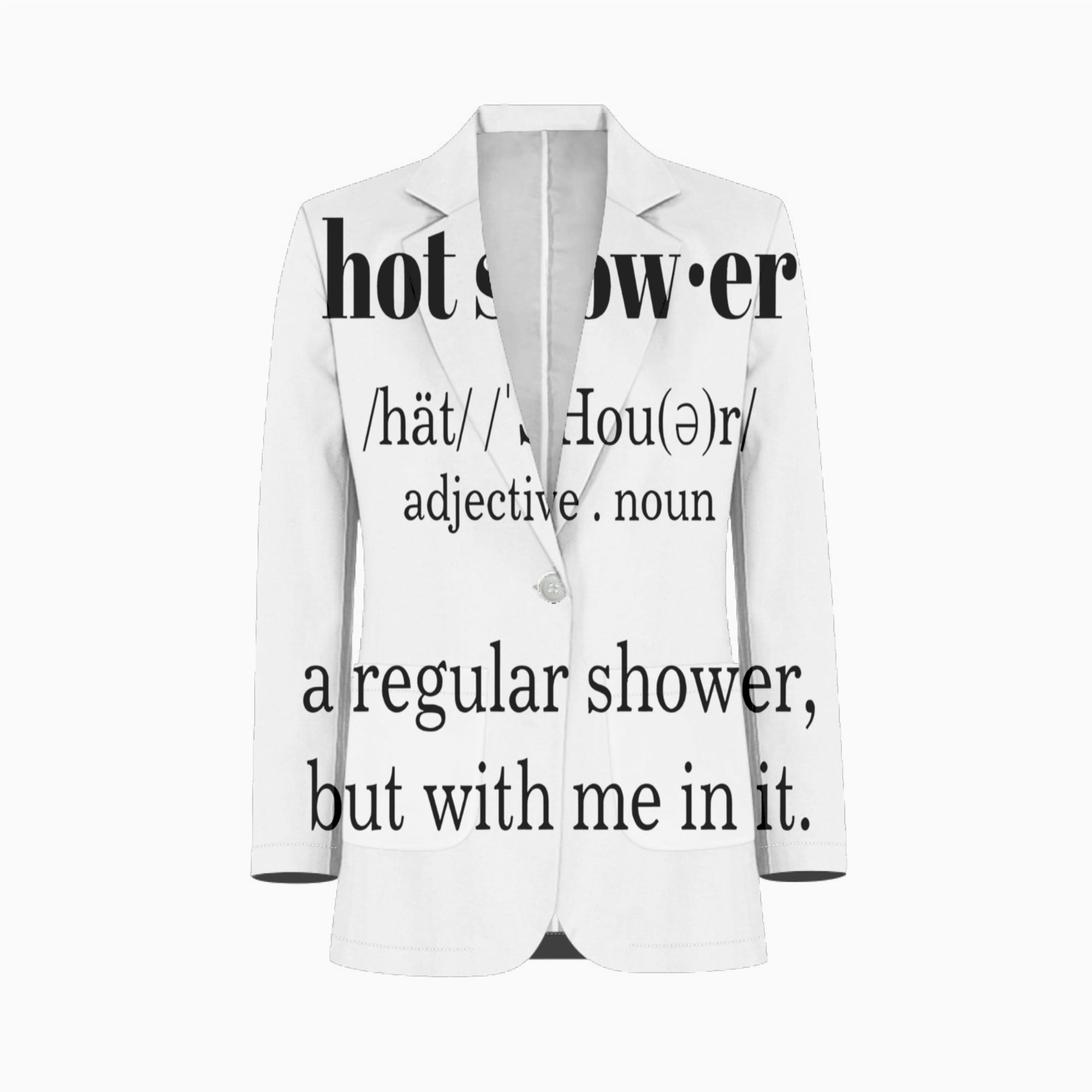 Hot Shower Funny Definition Mens Suits Shawl Collar Slim Fit Suit Mens ...