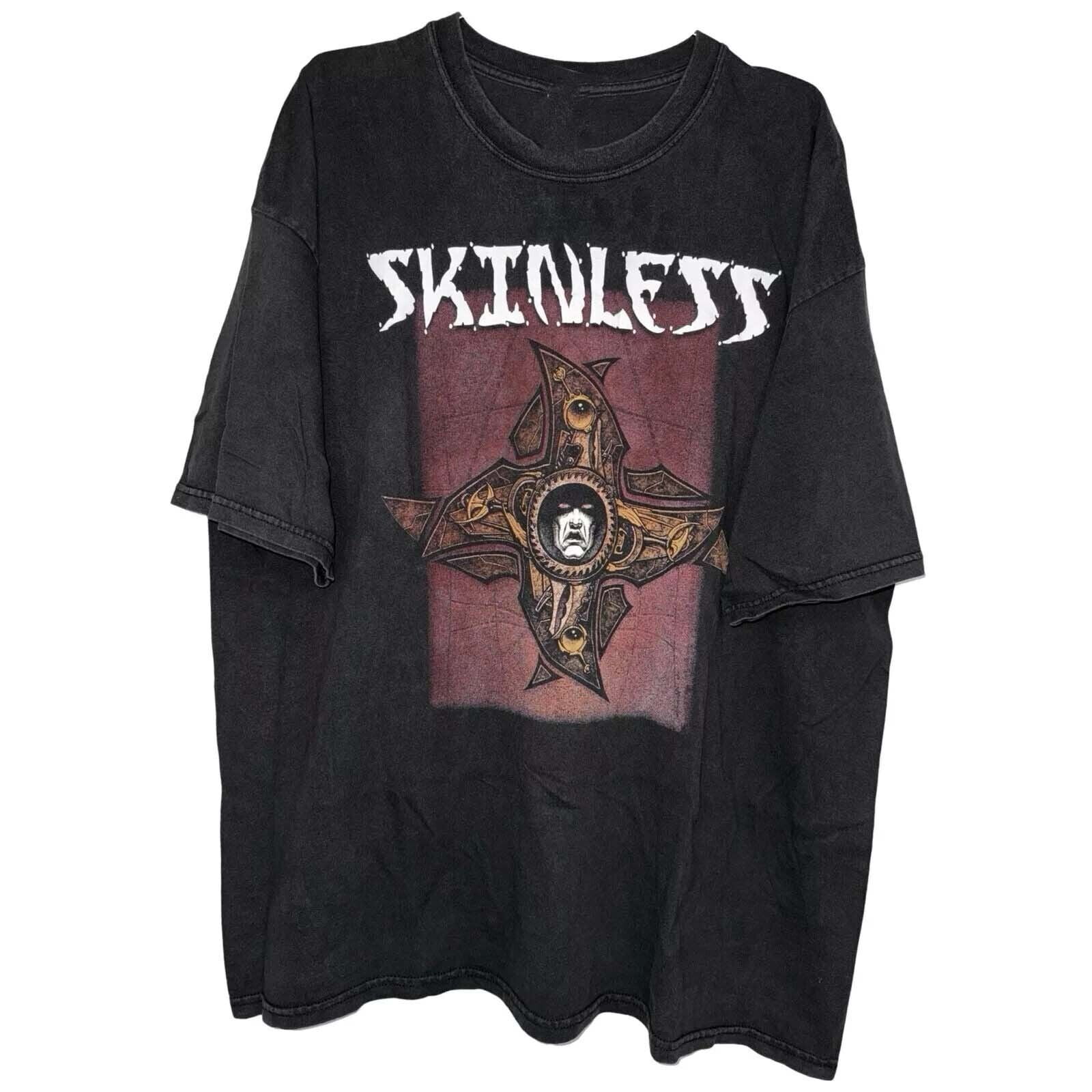 Hot Skinless Band Black S to 5XL T-shirt Adults - Walmart.com