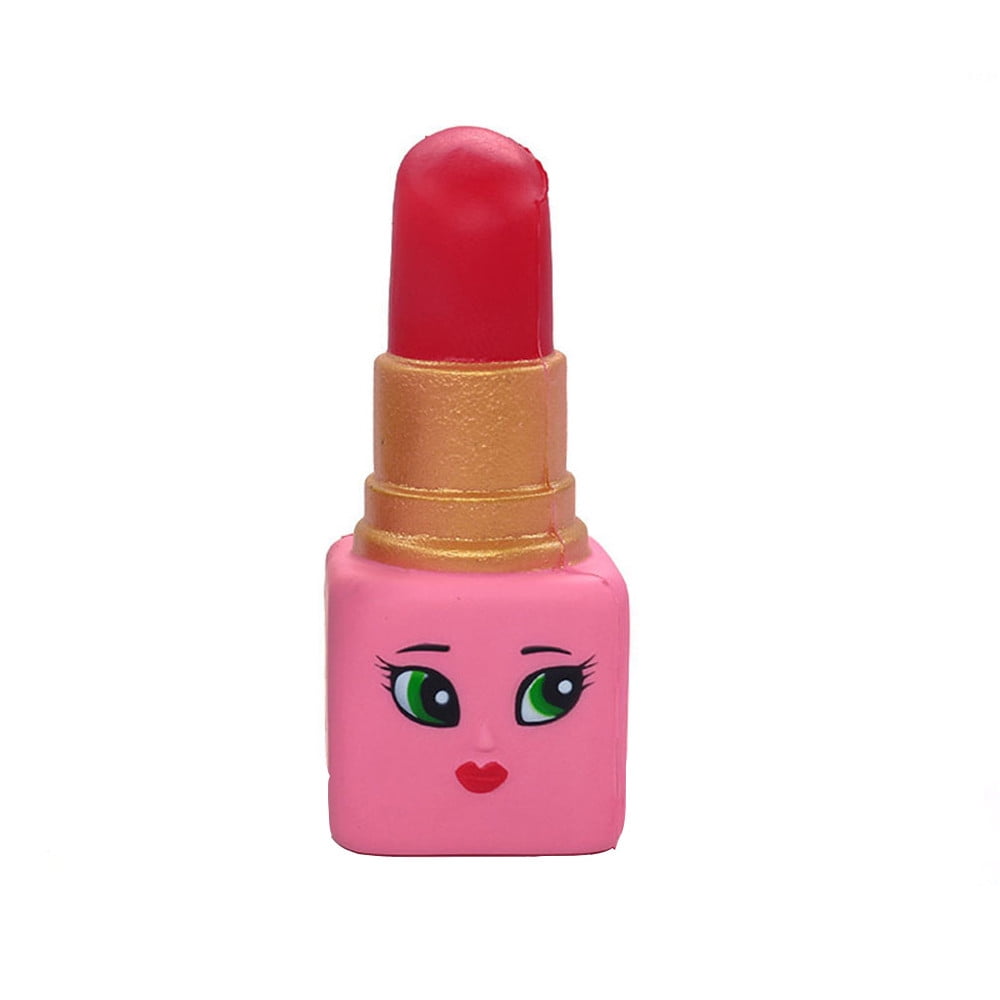 Hot Soft Beauty Toy, Lipstick Slow Rising Stress Reliever, Squishy ...