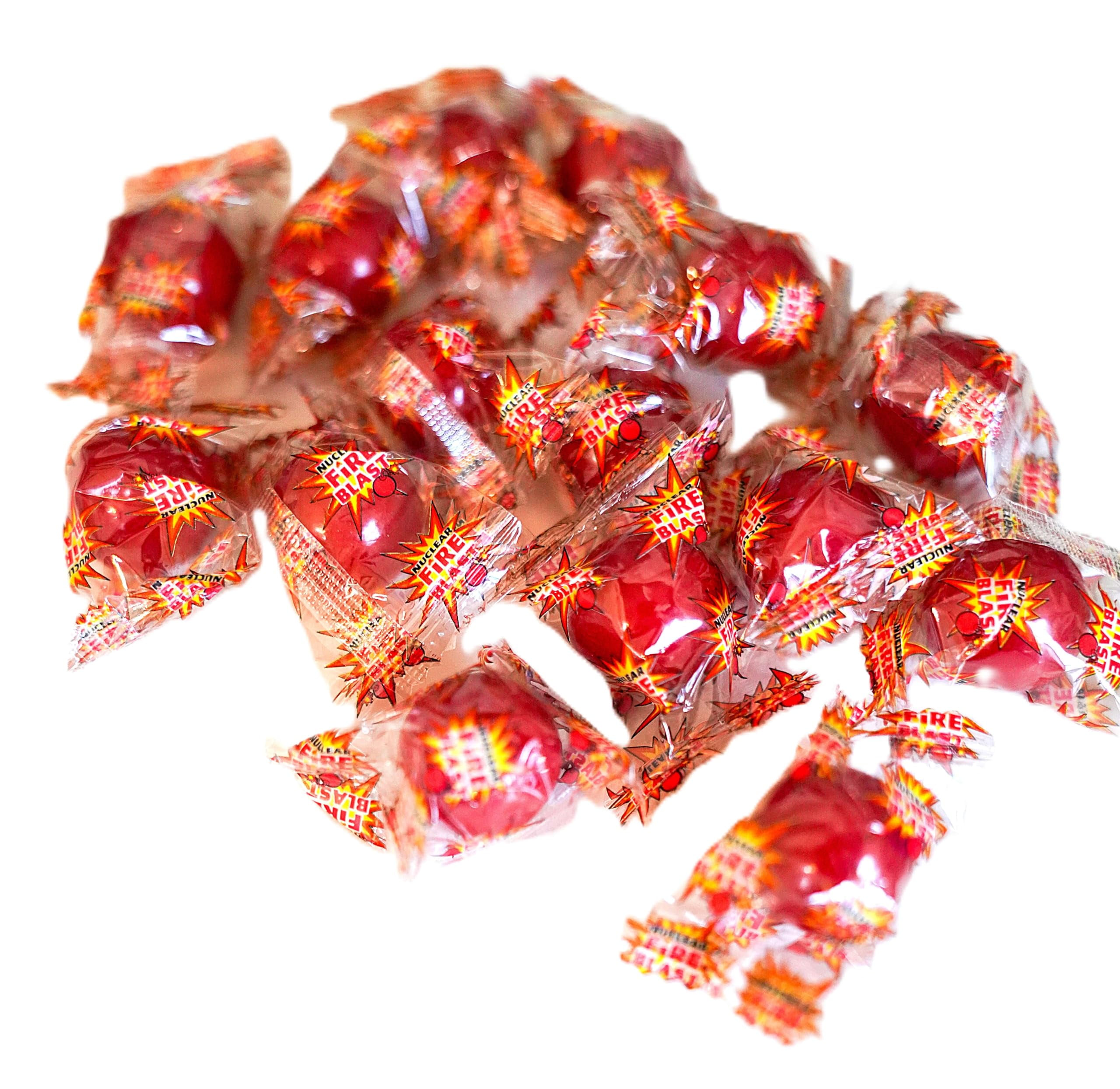 Hot Spicy Cinnamon Hard MFF30 Candy - 100 Pieces of Fiery Red Hot ...
