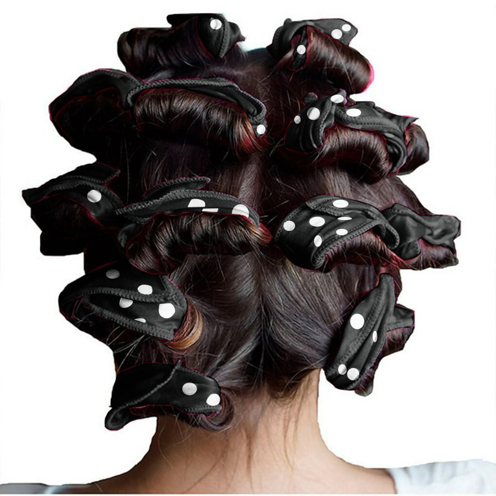 Hot Sponge Creative Sleep Spotty Hair Curls Pear Hair Curls Lazy Hair ...