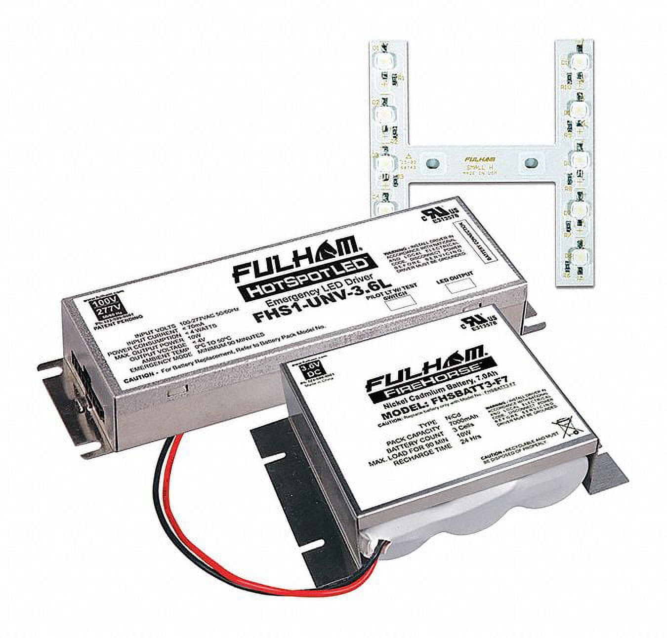 Hot Spot LED Emergency Lighting Retrofit Kit 10" W x 5-13/32 ...