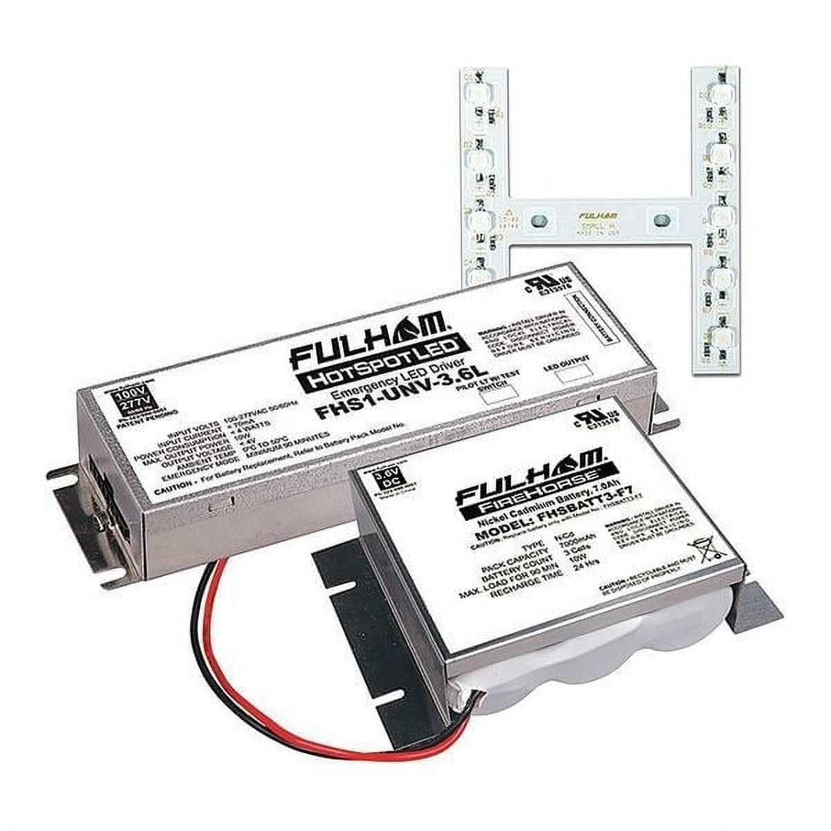 Hot Spot LED Emergency Lighting Retrofit Kit 10" W x 5-13/32 ...