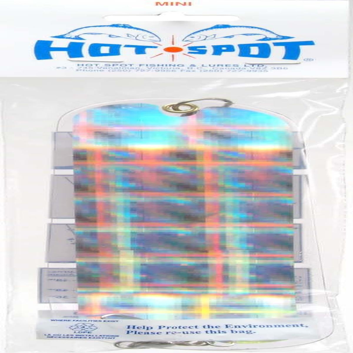 Hot Spot Lures 8" Hot Spot Flash Green Glow Fishing Equipment - Walmart.com