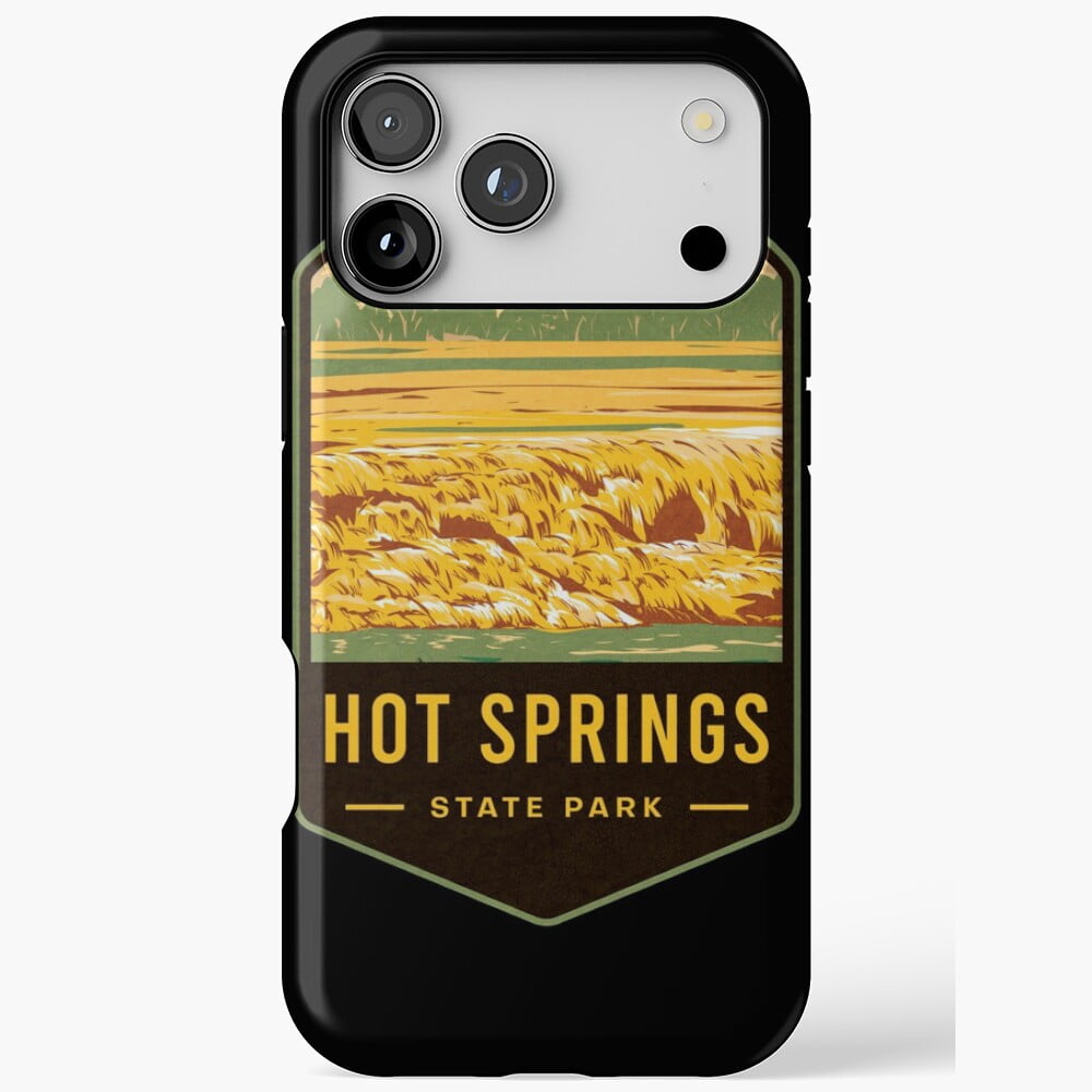 Hot Springs State Park Scenic Travel For iPhone 11-17 Pro Max Phone ...
