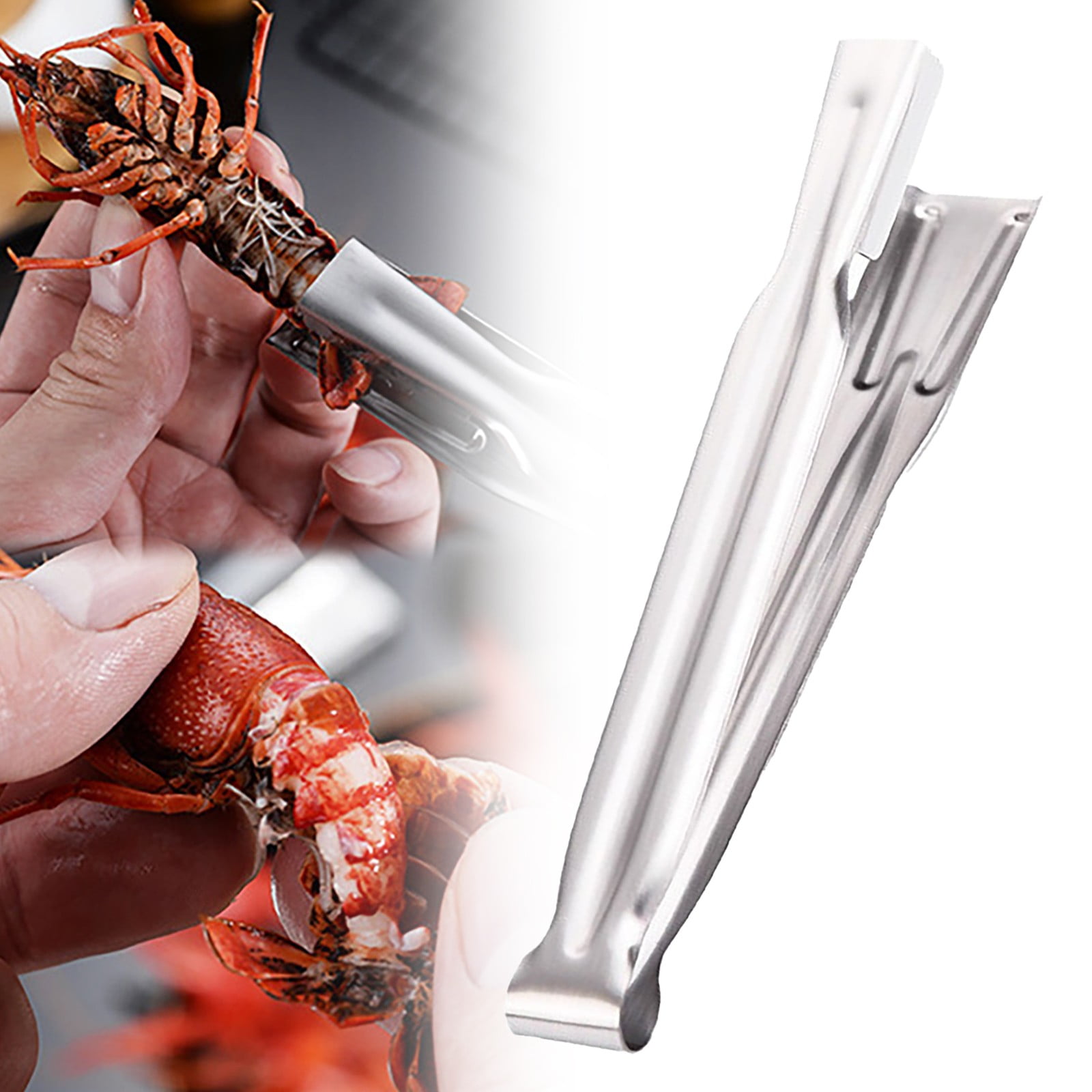 Hot! Stainless Steel New Crayfish Shell Peeler Thick Manual Spicy Shell Opener, 1Pcs Crawfish ...
