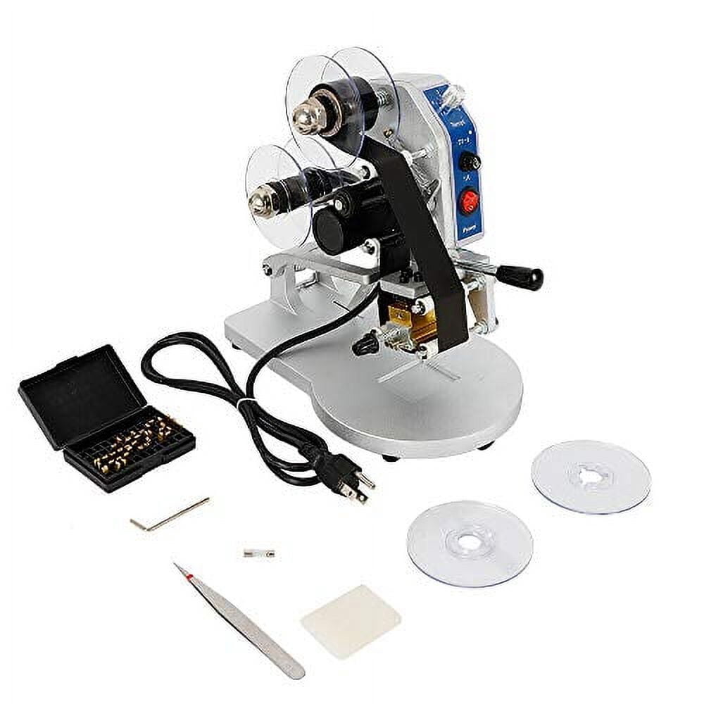 Hot Stamping Machine, Electric Manual Hot Stamp Printer Ribbon Hot Foil ...