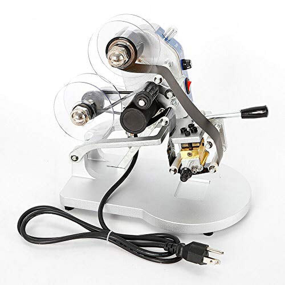 Hot Stamping Machine, Electric Manual Hot Stamp Printer Ribbon Hot Foil Stamping Date Code ...