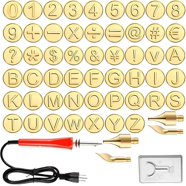 Walnut Hollow Hotstamps Alphabet Set, Uppercase - Walmart.com