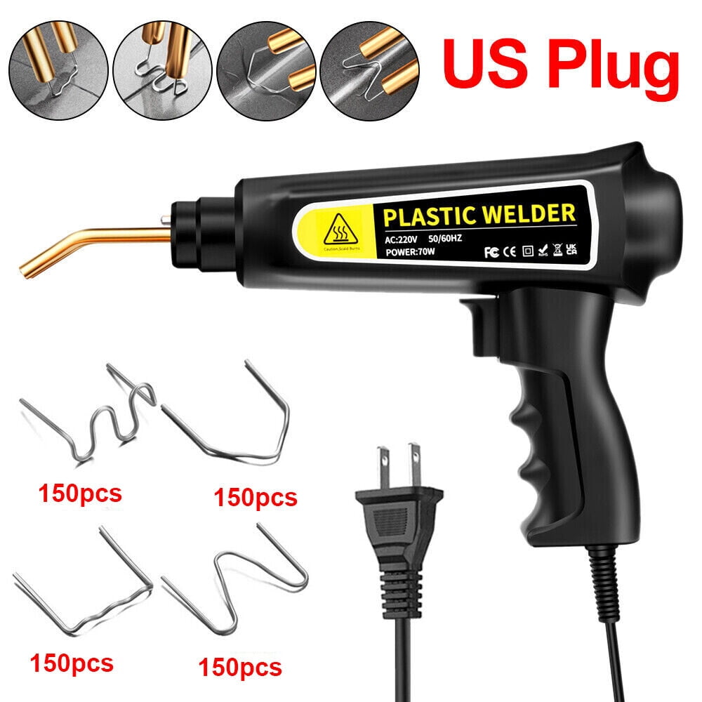 Hot Stapler Car Bumper Fender Fairing Welder Gun Plastic Repair Kit ...