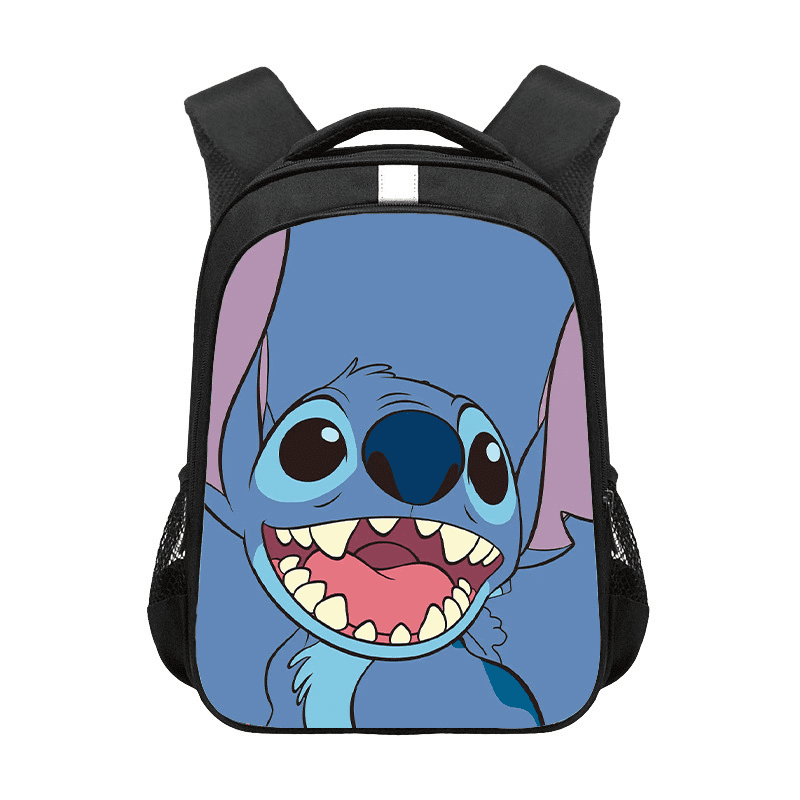 Hot Stitch Backpack – Cute Lightweight Japanese Design, Black Travel ...