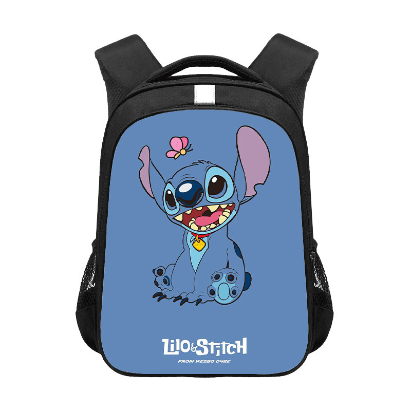 Hot Stitch Backpack – Cute Lightweight Japanese Design, Black Travel ...