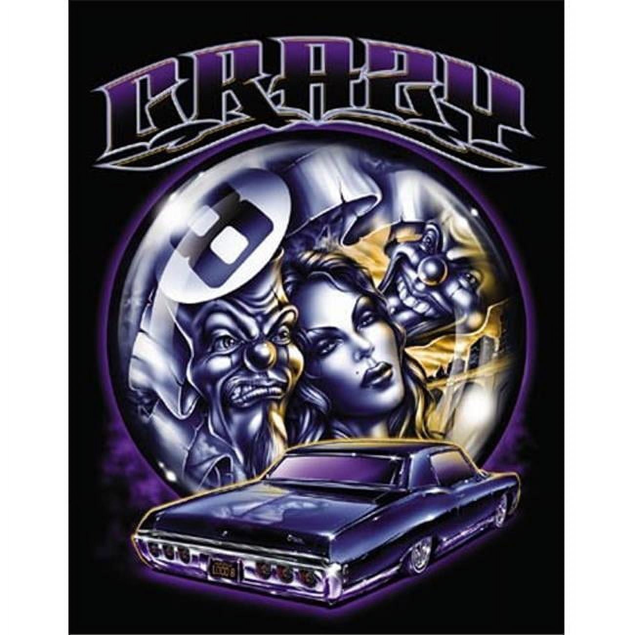 Hot Stuff 1085-08x10-LO 8 x 10 in. Crazy8 Lowrider Poster Print ...