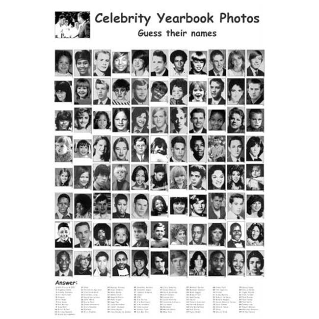 Hot Stuff 2192-24x36-CE Celebrity Yearbook Poster - Walmart.com