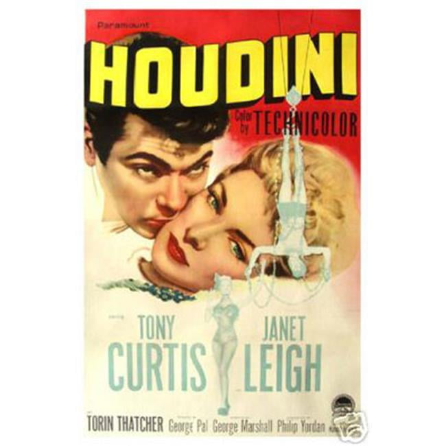 Hot Stuff Enterprise 3223-12x18-LM Houdini Tony Curtis Poster - Walmart.com