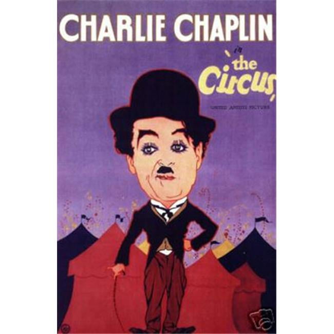 Hot Stuff Enterprise 5414-12x18-LM The Circus Charlie Chaplin Poster ...