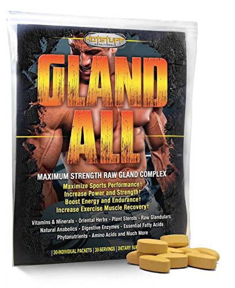 Hot Stuff Gland All Raw Gland Complex - 30 Packets - Walmart.com