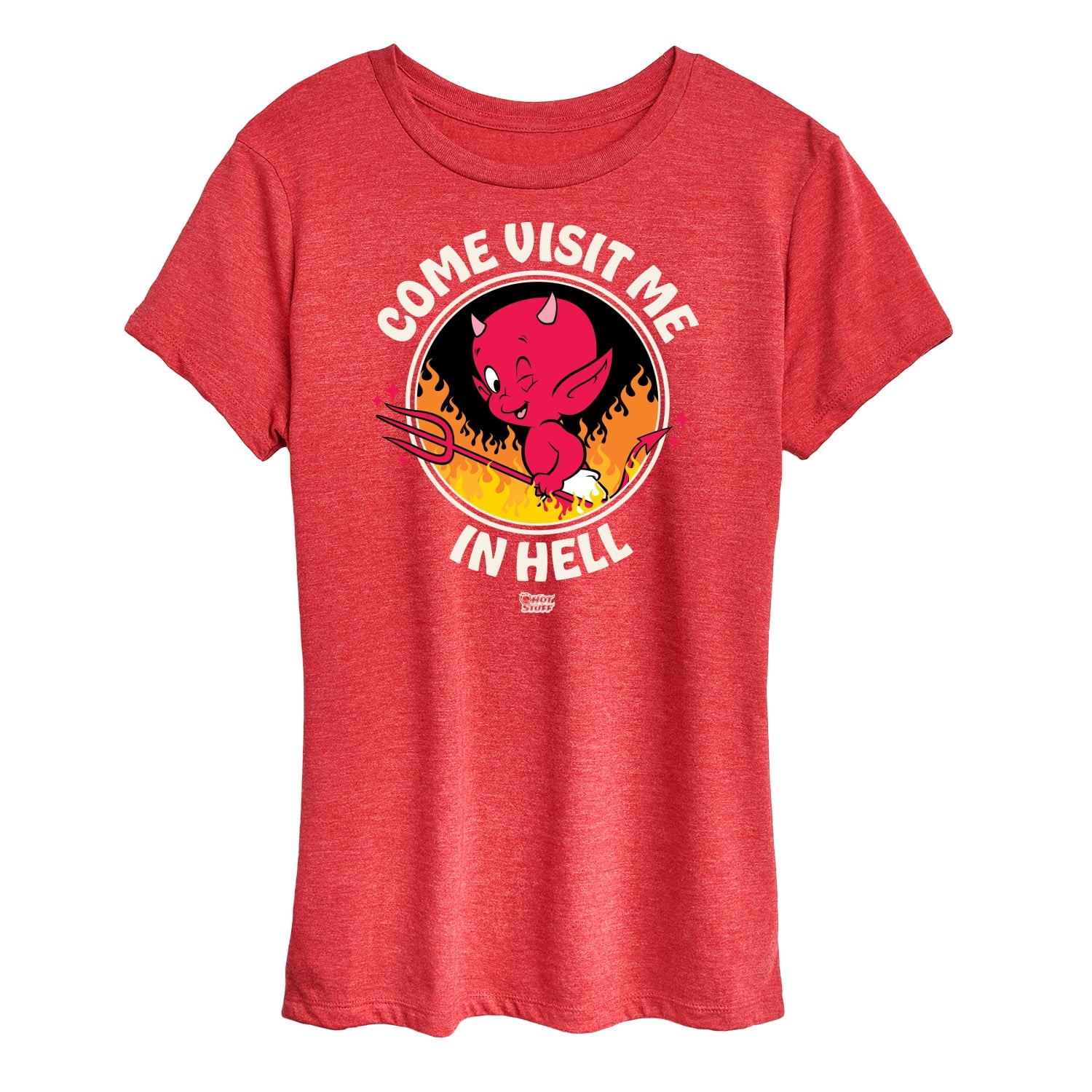 Hot Stuff - Hot Stuff Come Visit Me In Hell - Women's Short Sleeve ...