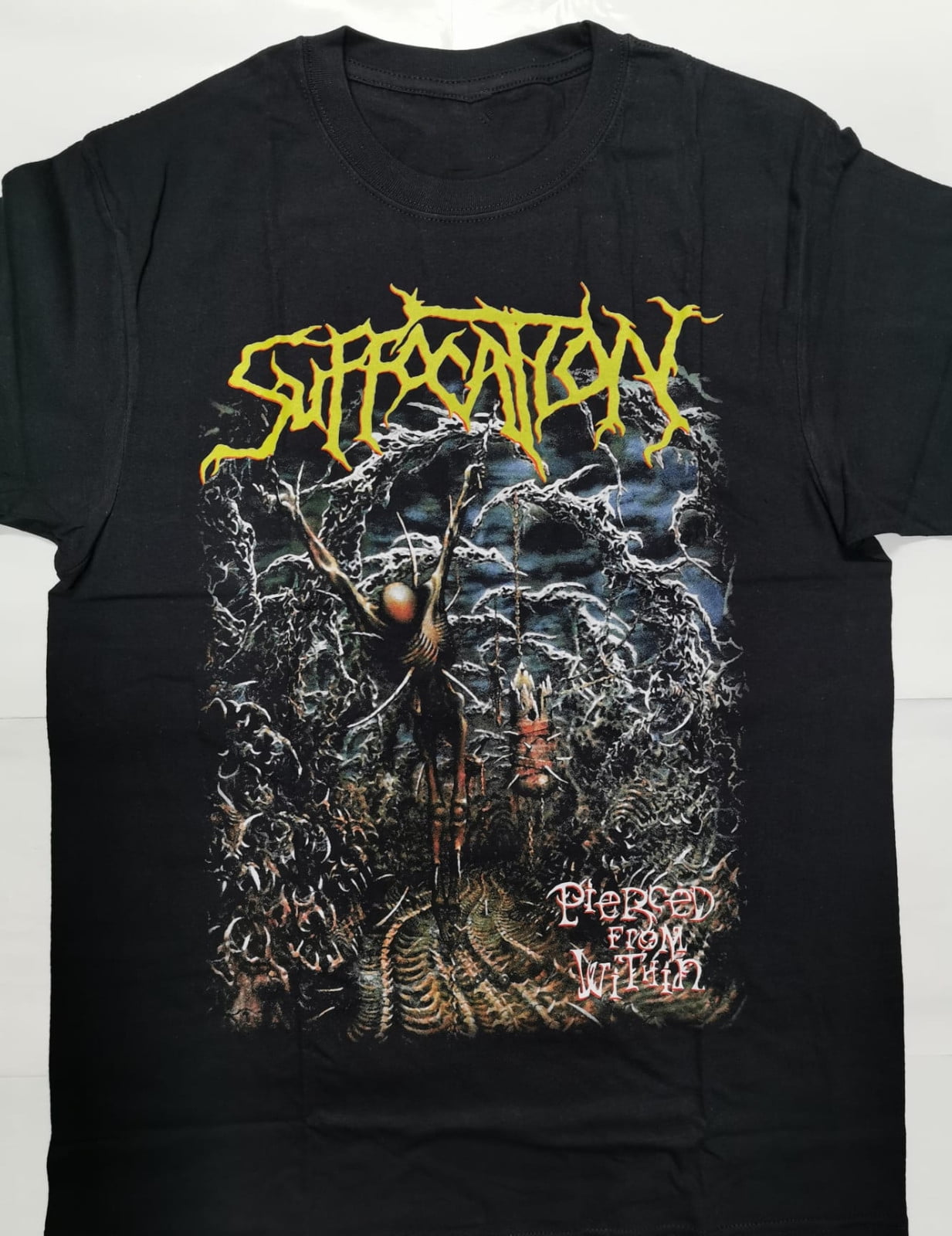 Hot Suffocation Band Black T-Shirt Cotton Unisex S-234XL RD305 ...