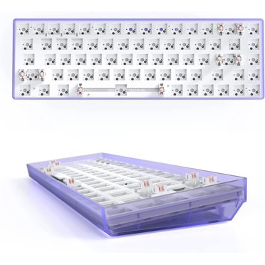 UBOTIE Colorful Bluetooth 100Keys Keyboards, Wireless Compact Rainbow ...