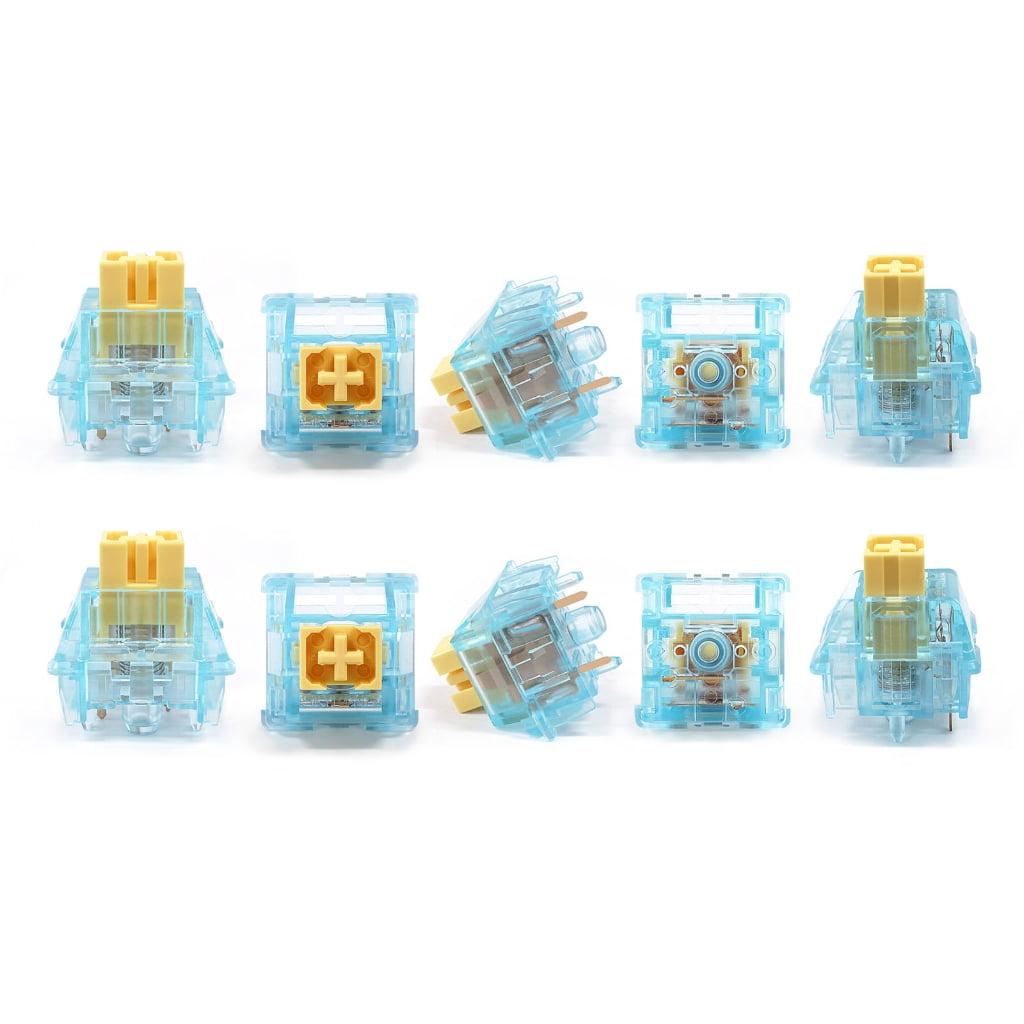 Hot Swap Mute Lubrication Tactile 5Pin Switches Linear For Mechanical ...