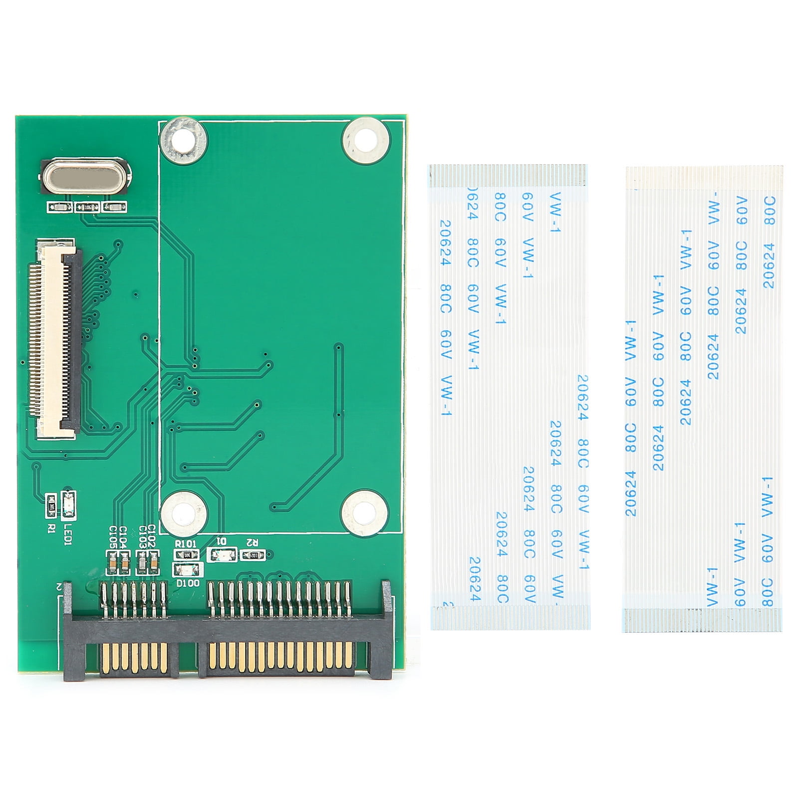 Hot-Swappable CE/ZIF to Serial Hard Disk Adapter Card with SATA HDD ...