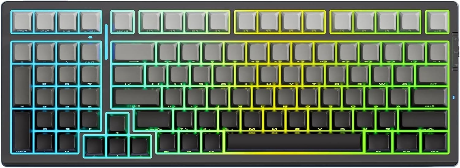 Hot Swappable Custom Gasket Structure Pre-lubed Linear Switches Double ...