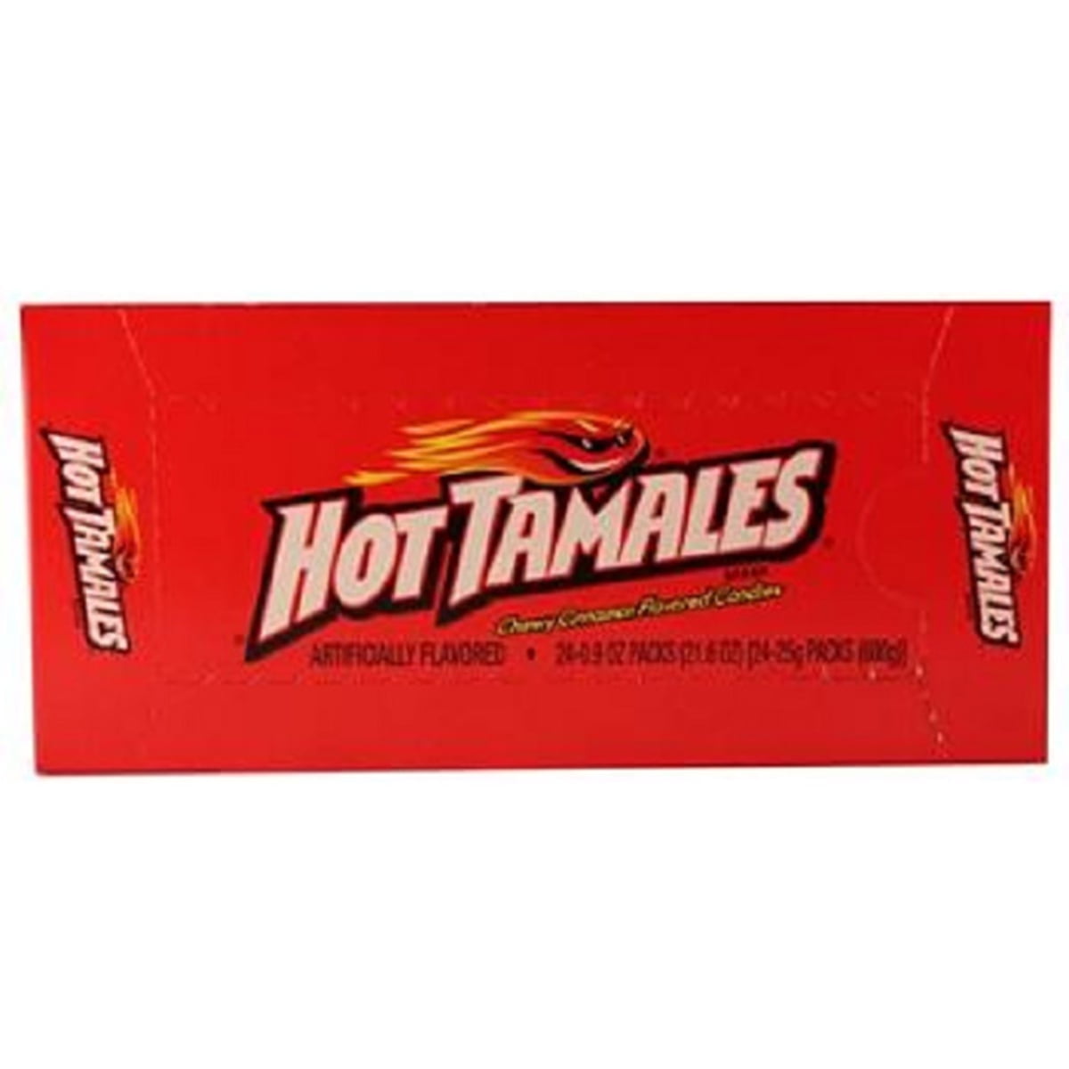 Hot Tamales 25C Fierce Cinnamon 0.78Oz 24 Packs - Walmart.com