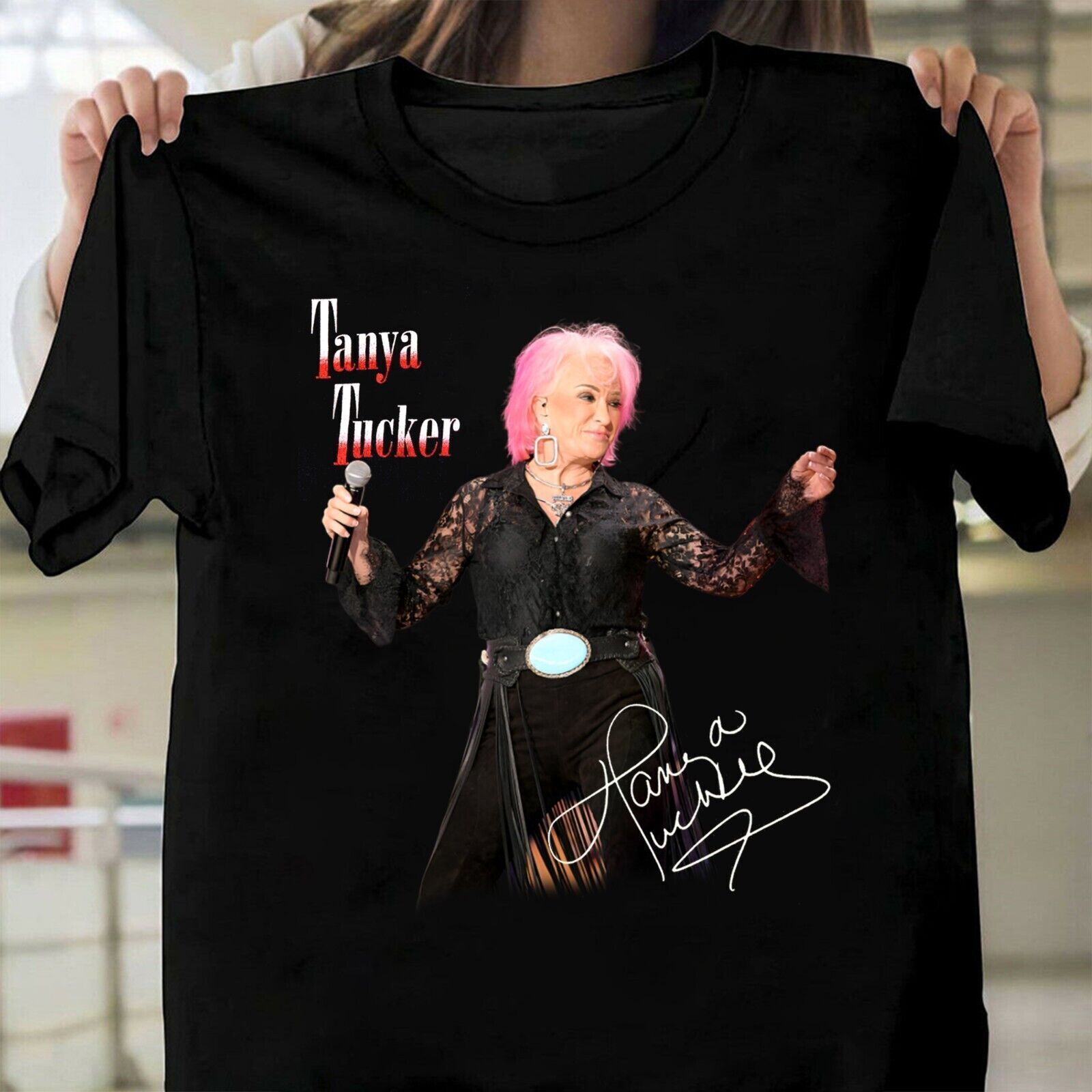 Hot Tanya Tucker Singer Shirt Gift Family C65 - Walmart.com