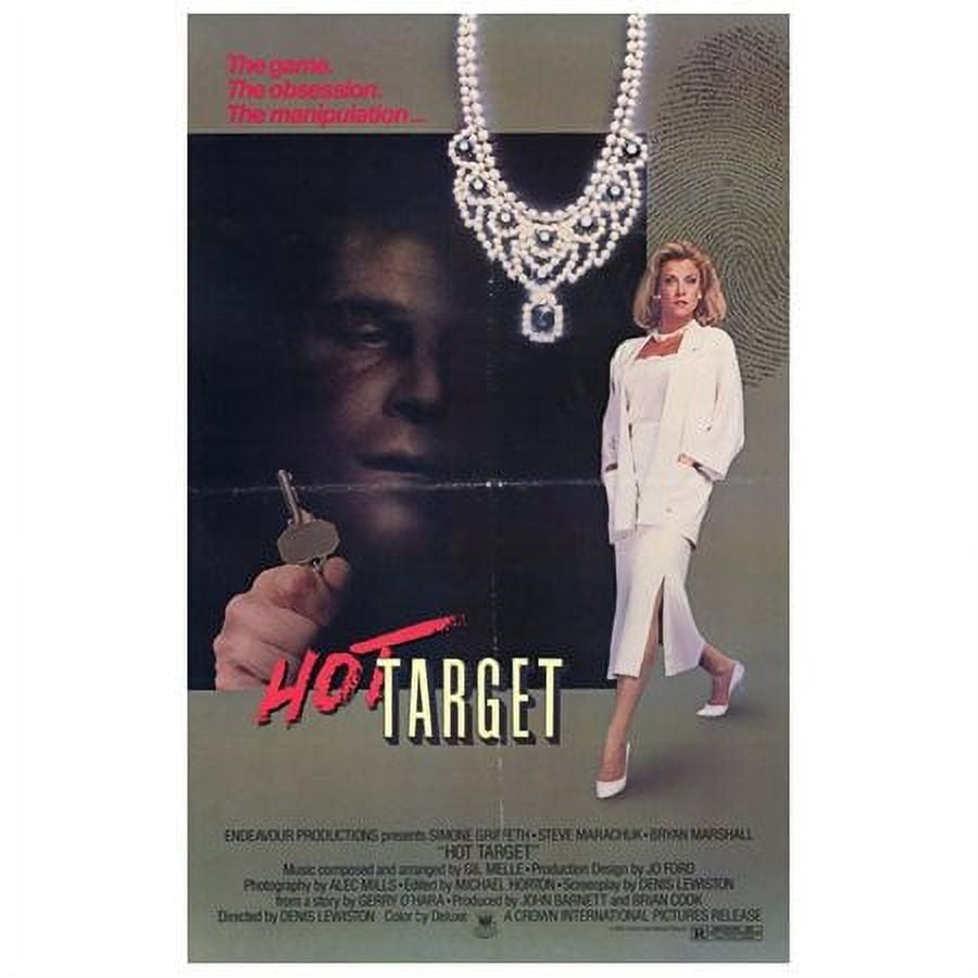 Hot Target - movie POSTER (Style A) (11" x 17") (1985) - Walmart.com