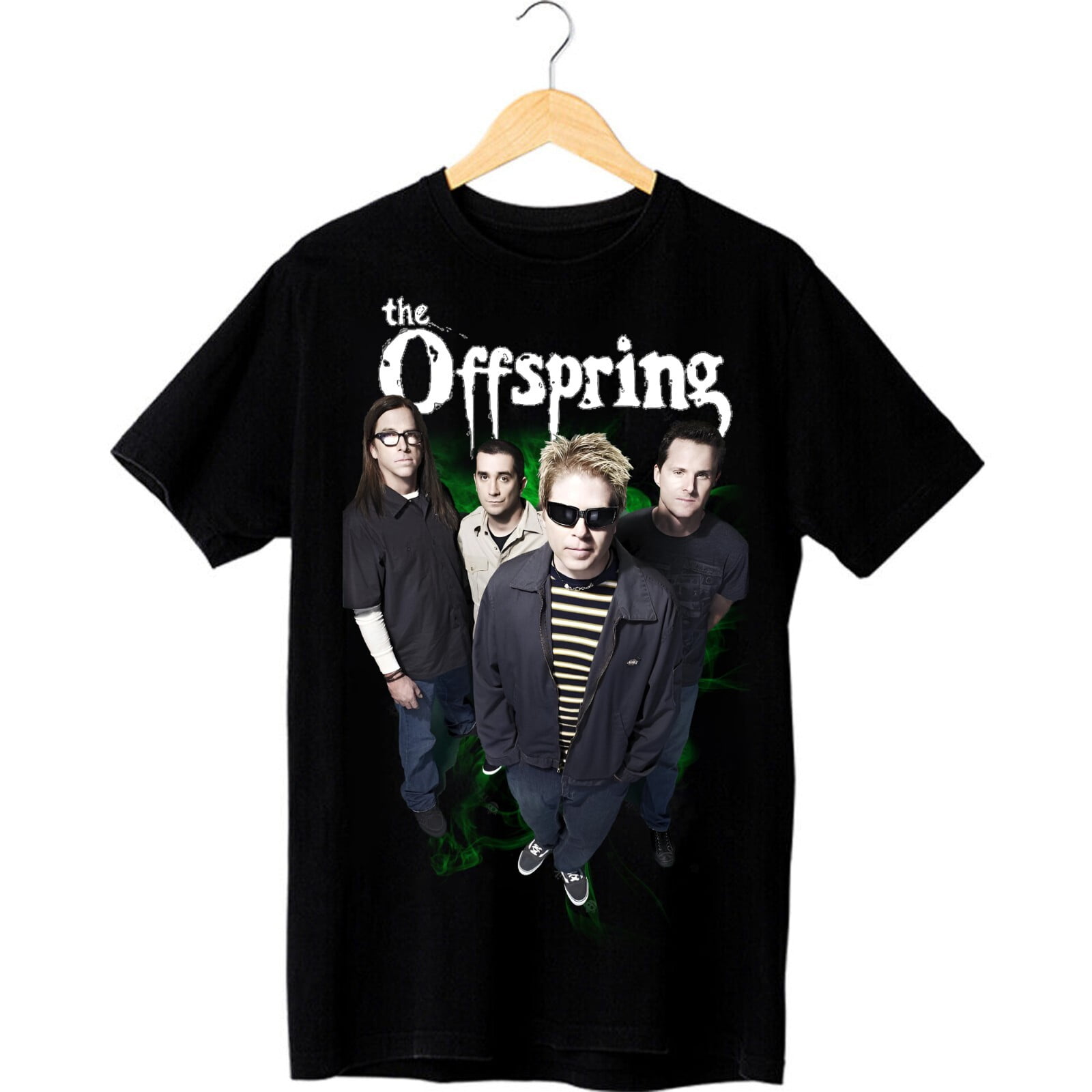 Hot The Offspring Band Shirt New Black S-234XL T-Shirt H527 - Walmart.com