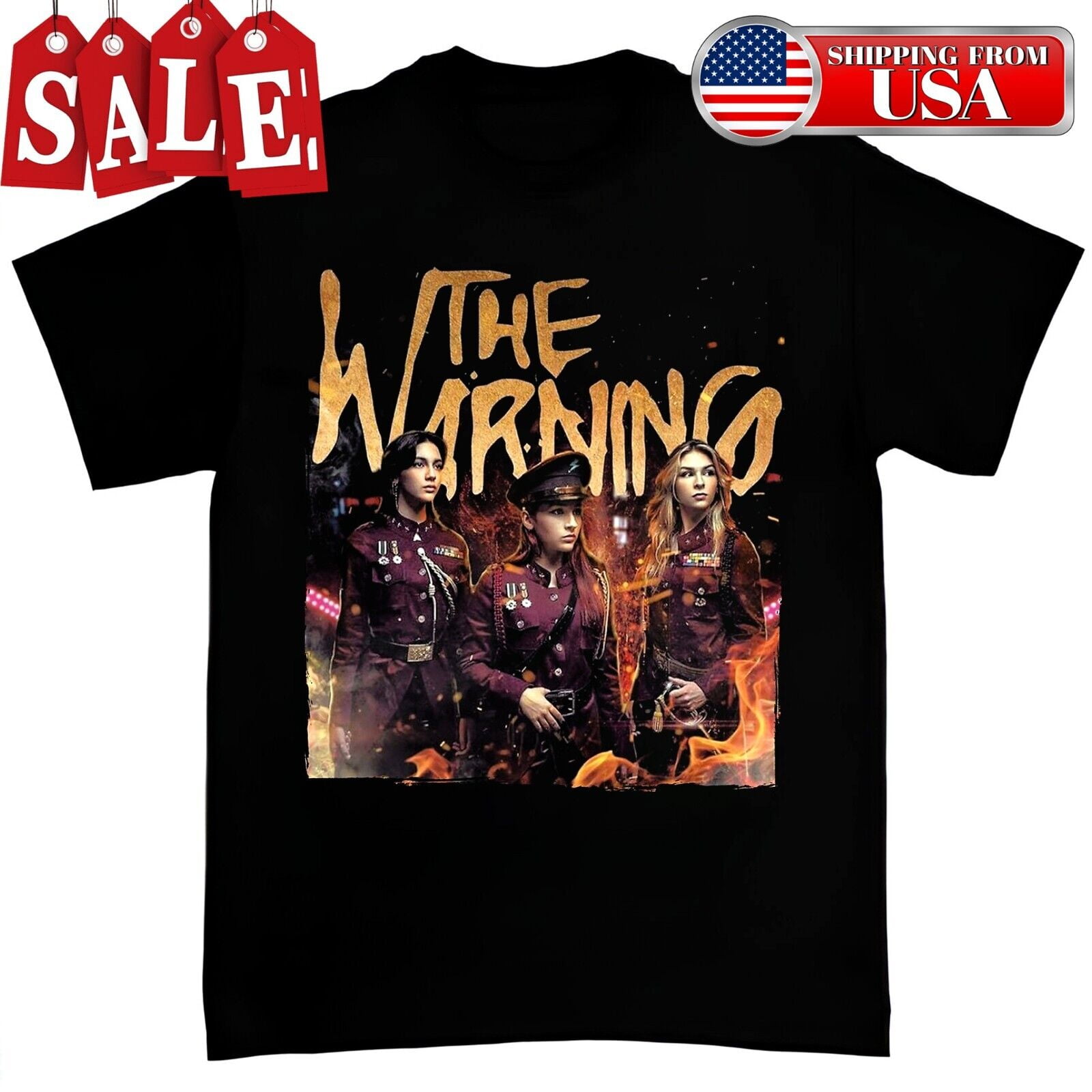 Hot The Warning Band Cotton Unisex S-5XL 6D809 - Walmart.com