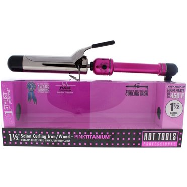 Hot Tools Ceramic Tourmaline Salon Curling Iron/Wand - Model # 2110 ...