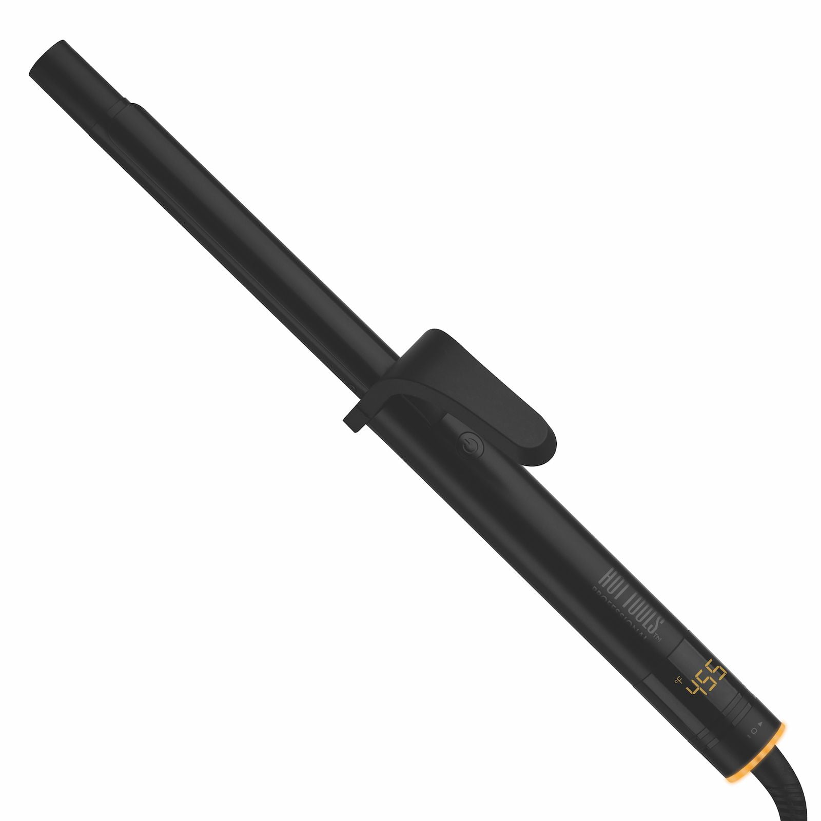 Hot Tools Professional Black Gold 3/4" Digital Salon Curling Iron Wand ...