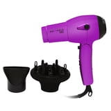 Hot Tools, Travel Dryer, Ionic 1875W Foldable Handle, Purple - Walmart.com
