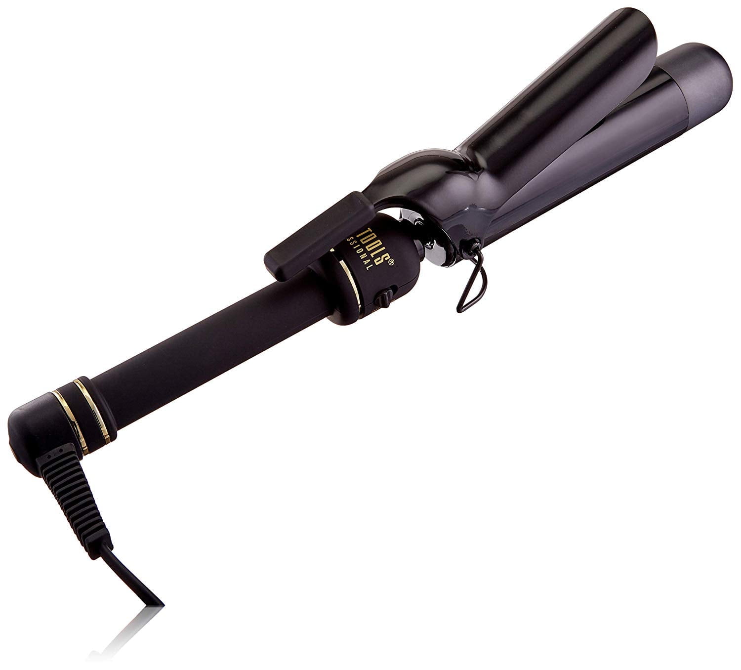 Hot Tools Professional Black Gold Spring Curling Iron 1.5inch - Walmart.com