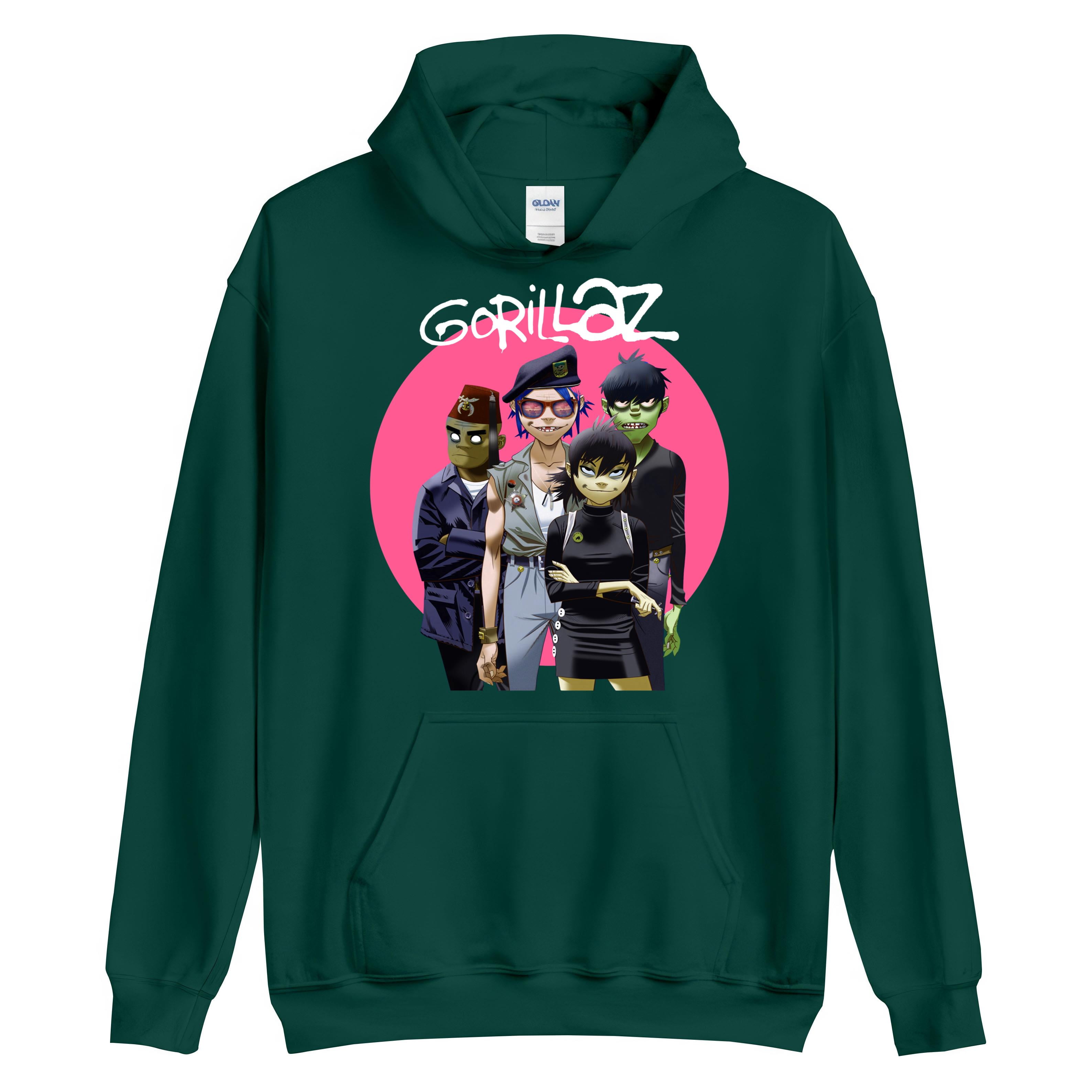 Hot Topic Gorillaz Humanz Group T-shirt-TH39243 - Walmart.com