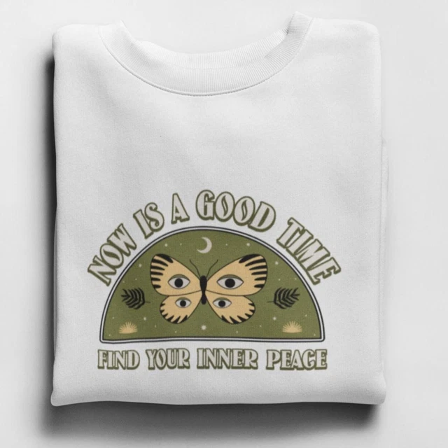 Hot Trending #27 Butterfly T shirt - Inner Peace Moon Shapes T shirt ...