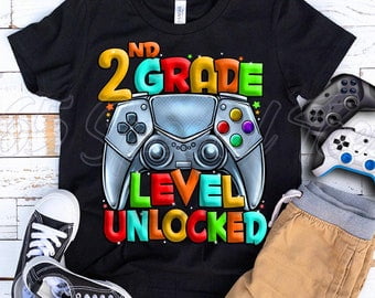 Hot Trending With 2Nd Grade Back To School Gamer Shirt, Gamer 2Nd Grade ...