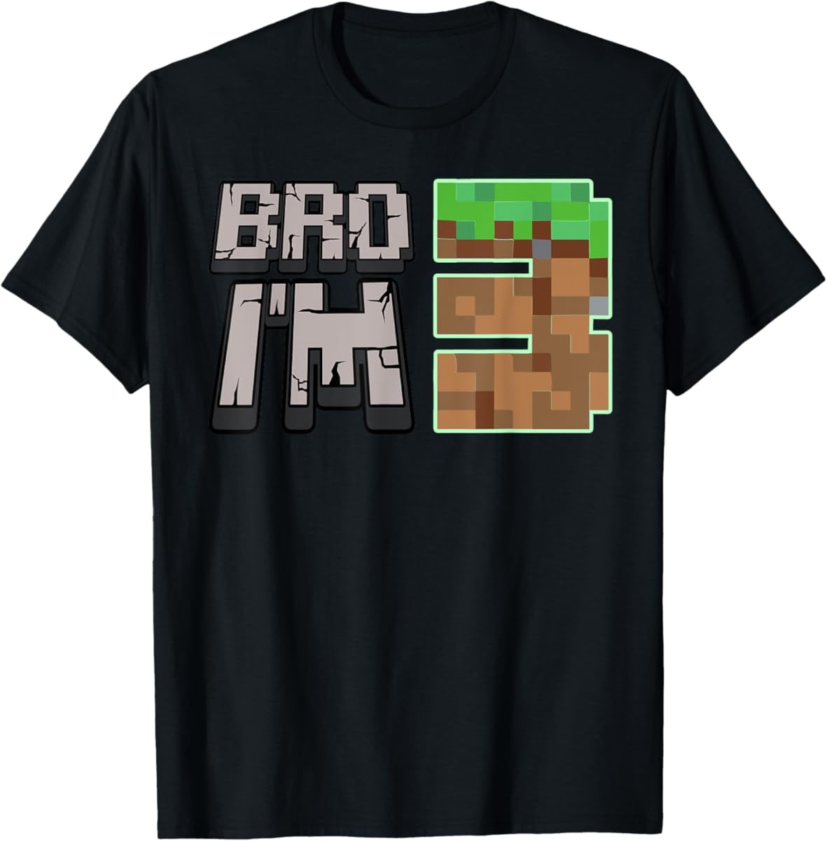 Hot Trending 3rd Birthday Boy, Bro I'm 3 Year Old Gamer Pixel Number T ...