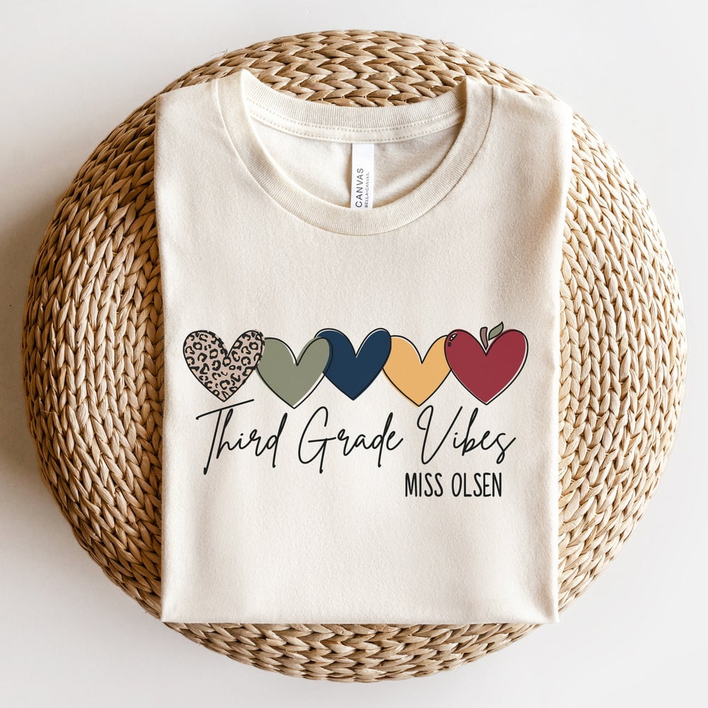 Hot Trending 3rd Grade Teacher Shirts for Women, Third Grade Teacher ...