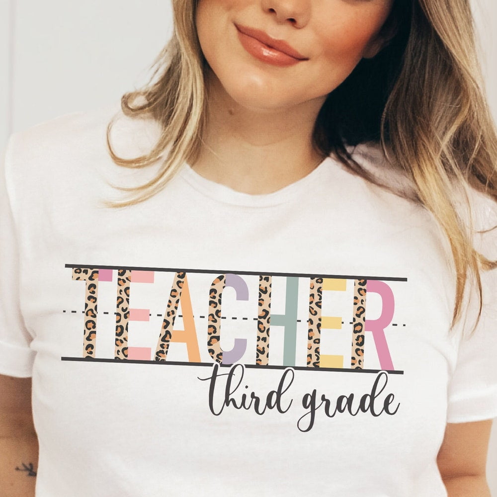 Hot Trending 3rd Grade Teacher Shirts for Women, Third Grade Teacher ...