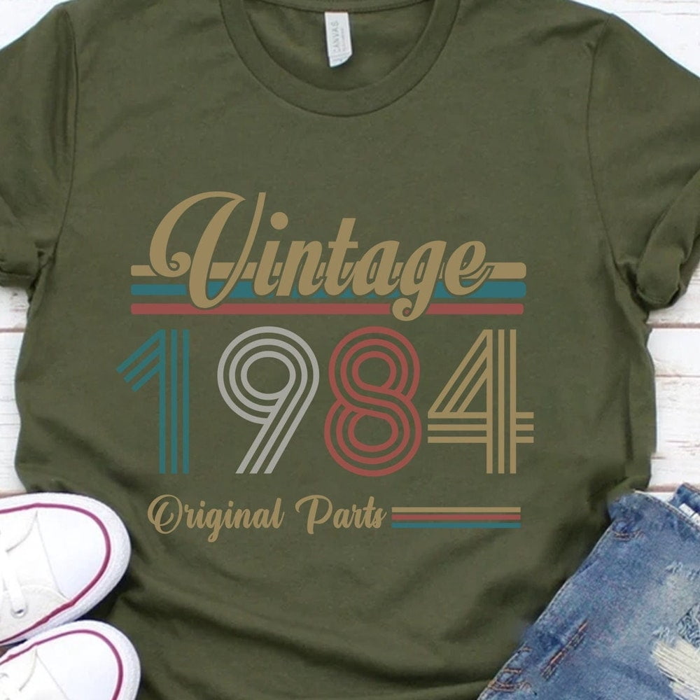 Hot Trending With 41St Birthday Shirt, Vintage 1984 Shirt,41St Birthday ...