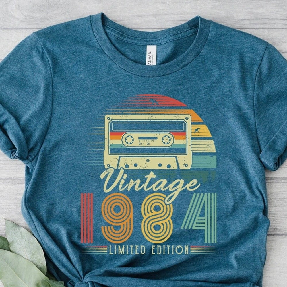 Hot Trending With 41St Birthday Shirt, Vintage T Shirt, Vintage 1984 ...