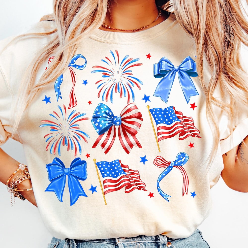 Hot Trending 4Th Of July Bow, 4Th Of July Girl, Usa Flag, American ...