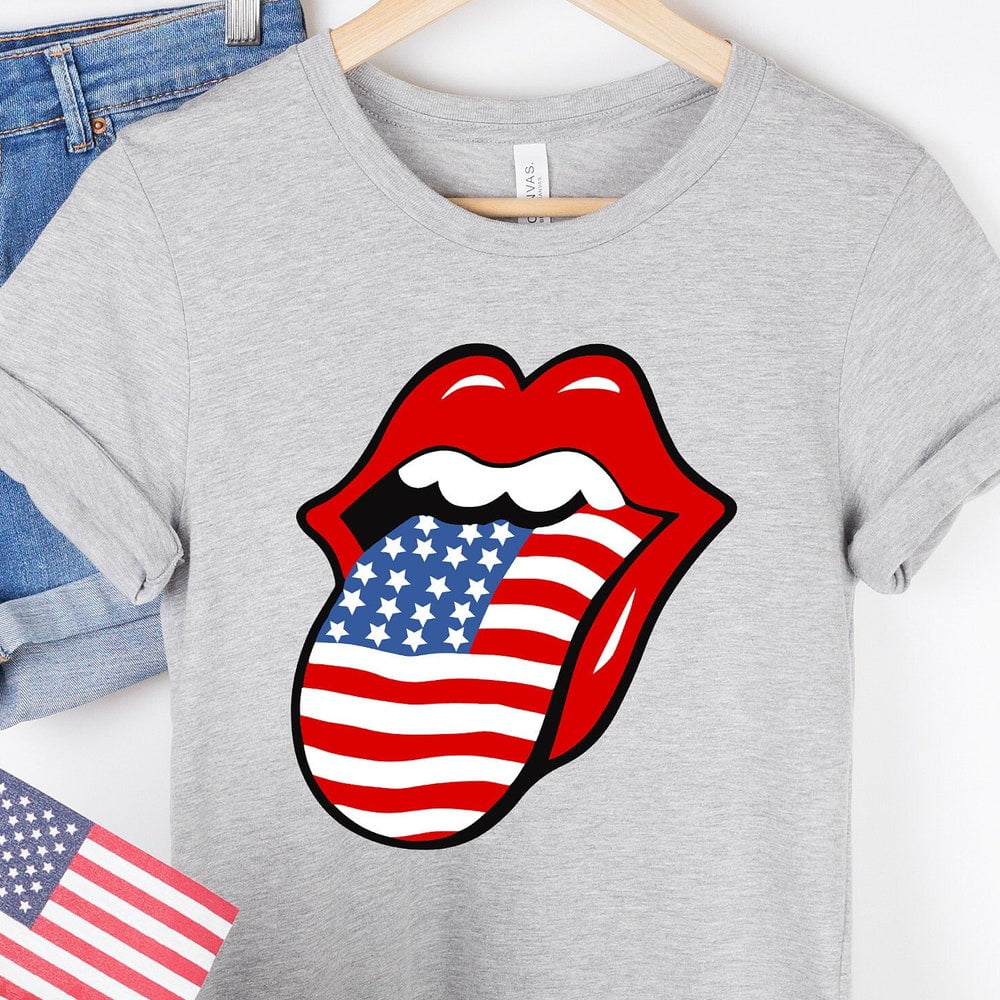 Hot Trending 4Th Of July Lips, Independence Days, Patriotic, Fourth Of ...