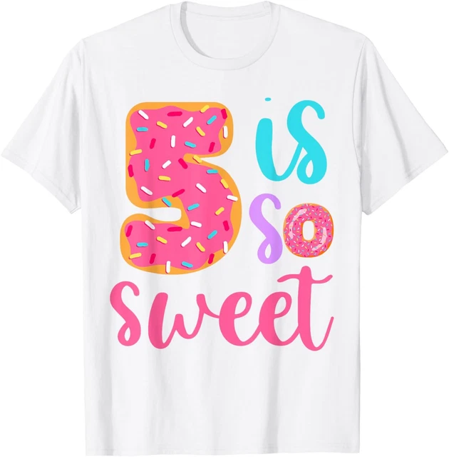 Hot Trending 5 is so Sweet 5th Birthday Donut Design Preview Only ...